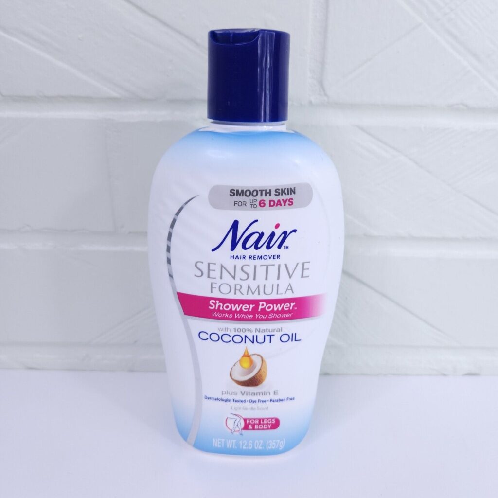 Crema depilatoria para el cuerpo con coco y vitamina e, piel sensible ...