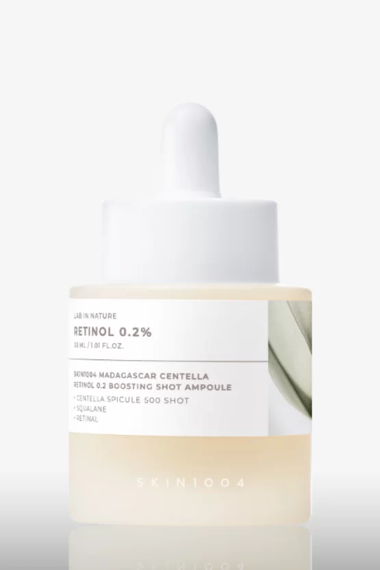 Ampolla centella asiática con retinol 0.2% SKIN1004 30ml